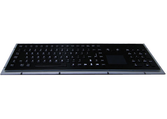 Dust-proof IP65 Industrial Keyboard With Touchpad Stainless Steel With ...